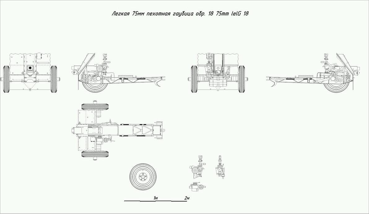 火炮专栏：le.IG 18 75mm步兵炮（西线德军的打烟器） - 哔哩哔哩