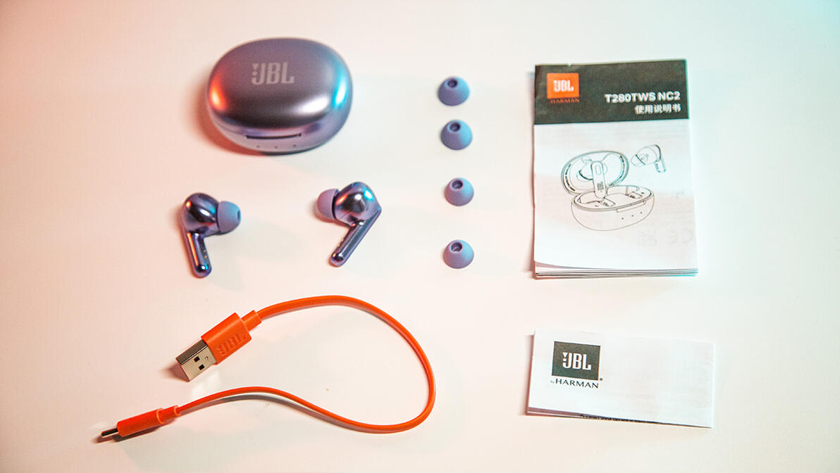 大牌也玩性价比---JBL T280TWS NC2 - 哔哩哔哩