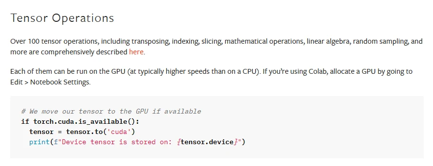 PyTorch学习笔记（一）Tensor - 哔哩哔哩