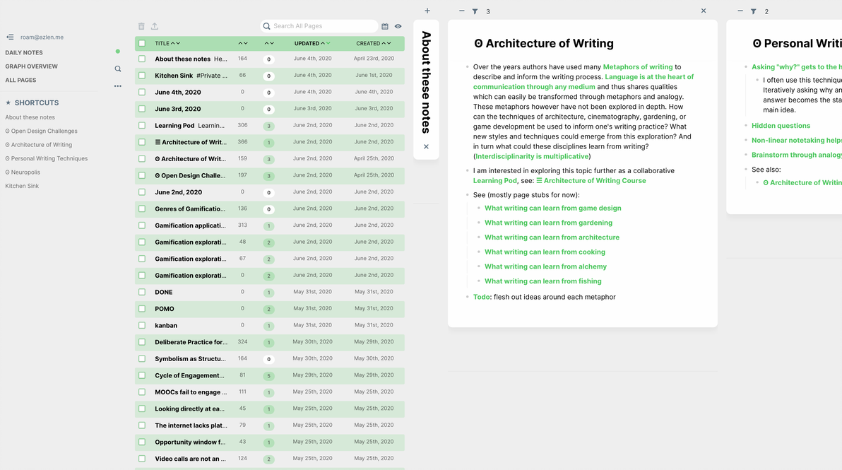 Roam Research漫游研究的最佳 CSS 主题 - 哔哩哔哩