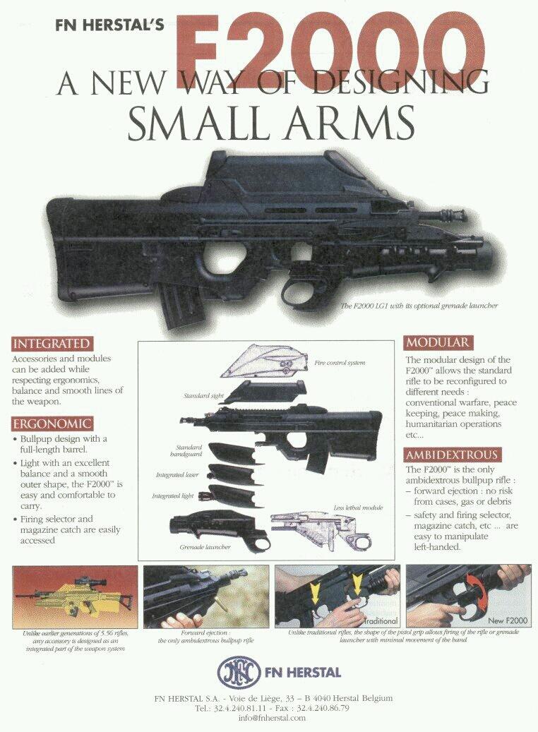 轻武器科普之F2000及其民用型 - 哔哩哔哩