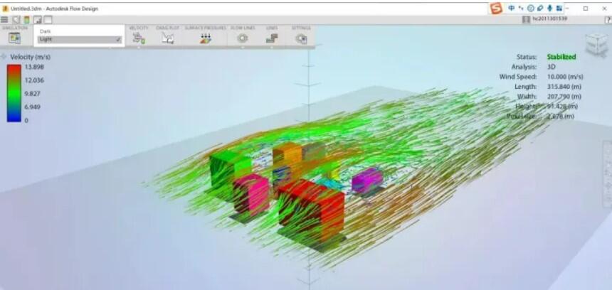 Autodesk Flow Design 建筑风环境模拟神器-3分钟带你掌握基本通风分析方法- - 哔哩哔哩