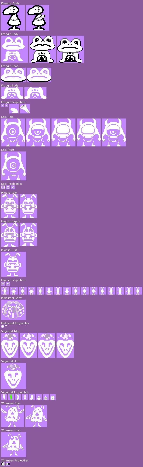 undertale像素素材（1） - 哔哩哔哩