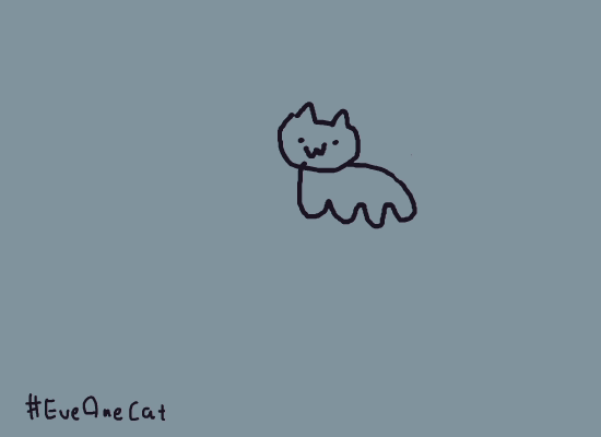 送Everyday one cat全套表情包，请自取～（eveonecat）看到就是赚到 - 哔哩哔哩