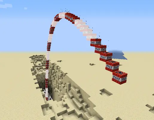 我的世界：终极tnt大炮？/summon、NBT教程2之Motion（Java版，电脑端或手机Boat端）！ - 哔哩哔哩