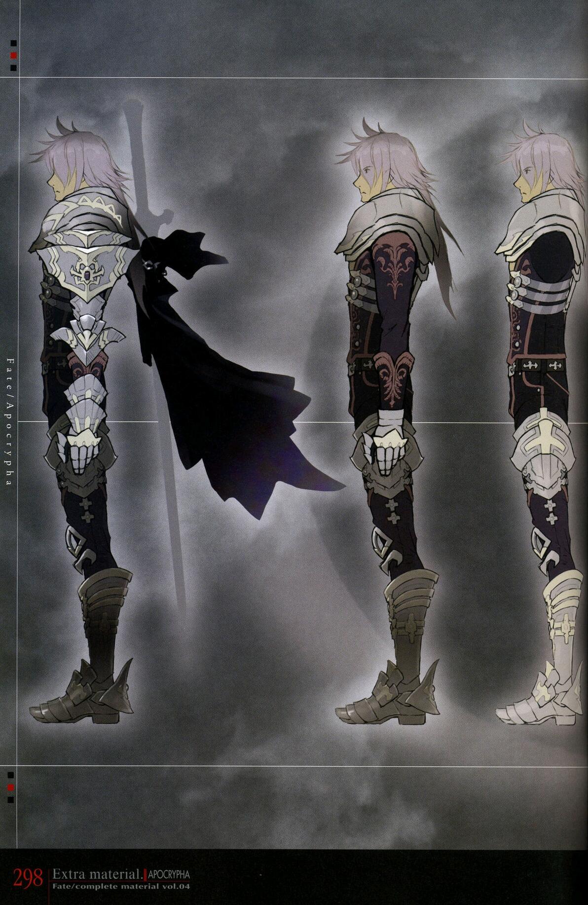 Fate/complete material IV - Extra material中关于Fate Apocrypha的资料 - 哔哩哔哩