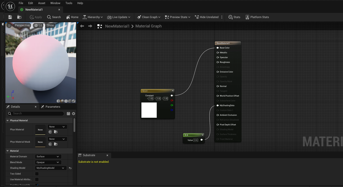 关于UE5添加自定义ShadingModel流程 - 哔哩哔哩