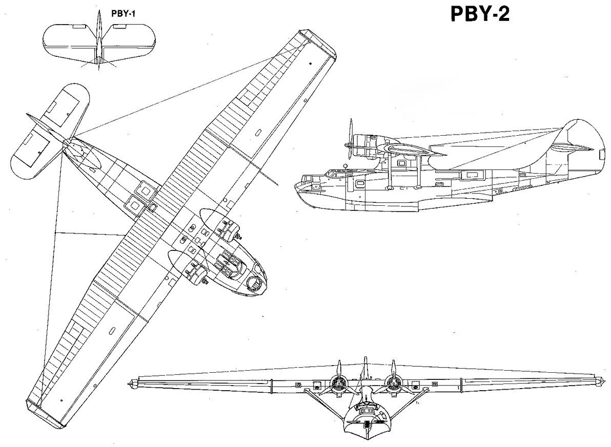 海航飞行员最爱的猫——PBY卡特琳娜型号辨别（短篇） - 哔哩哔哩