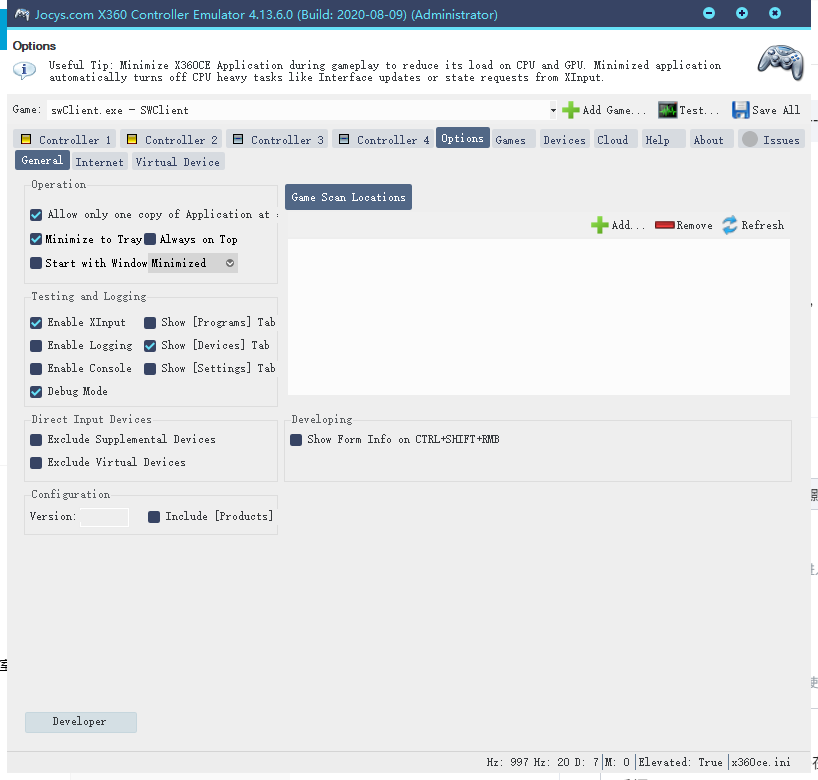 [2020/8/16]利用新版x360ce在PC上使用杂牌手柄 - 哔哩哔哩