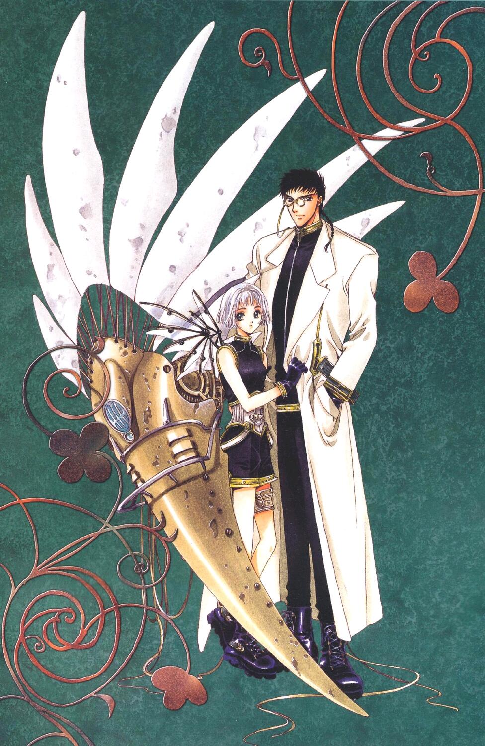 【高清资源】CLAMP原画集① - 哔哩哔哩