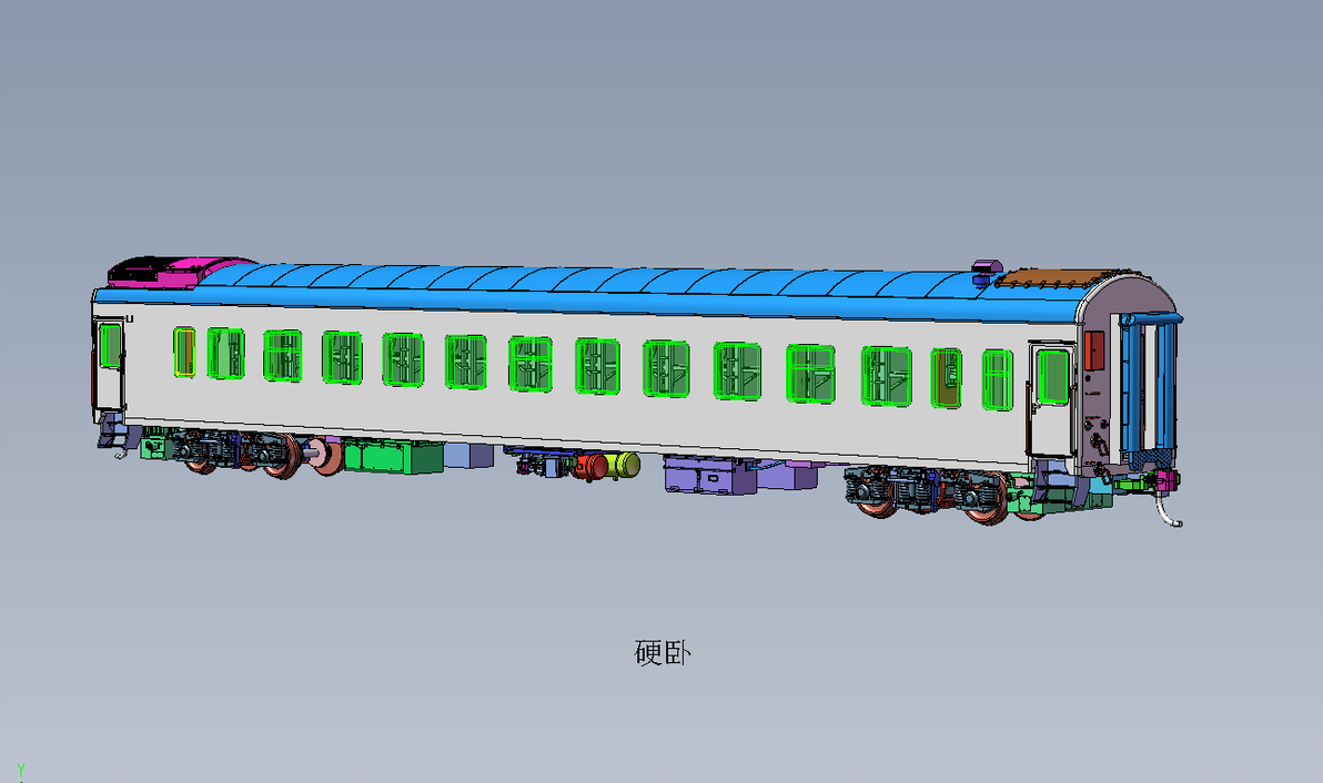 【模型】N27出品YW25G硬卧（广播车）车厢 评测 P2 - 哔哩哔哩