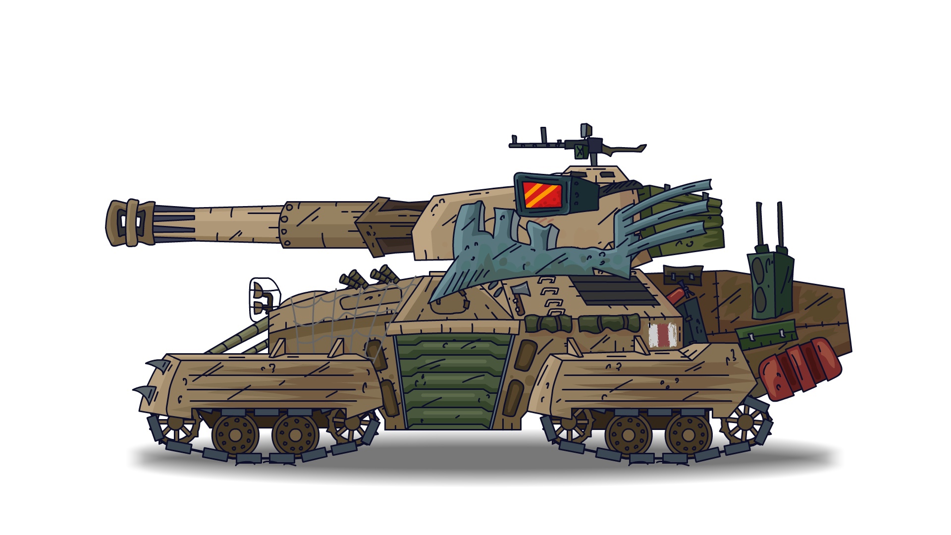 Gerand坦克动画英美系坦克素材合集 - 哔哩哔哩