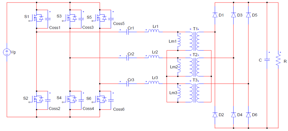 数字化实现之（8）-三相全桥LLC控制 - 哔哩哔哩