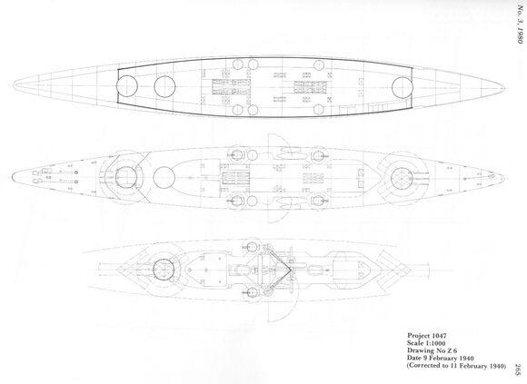 荷兰的“沙恩霍斯特”——1047型战列巡洋舰 - 哔哩哔哩
