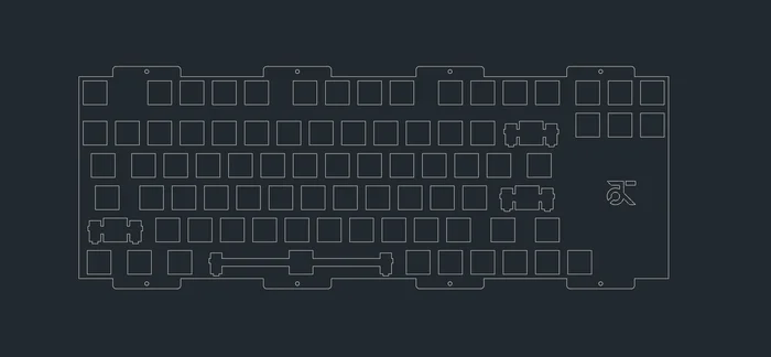 小白客制键盘DIY不求人系列（三）Plate & Case Builder - 哔哩哔哩