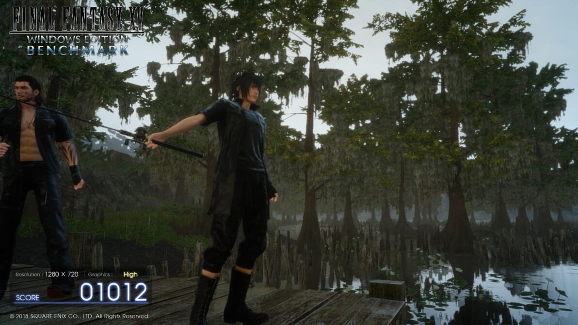 你的电脑能玩《ff15》吗？最终幻想15入门级游戏本性能测试！ - 哔哩哔哩