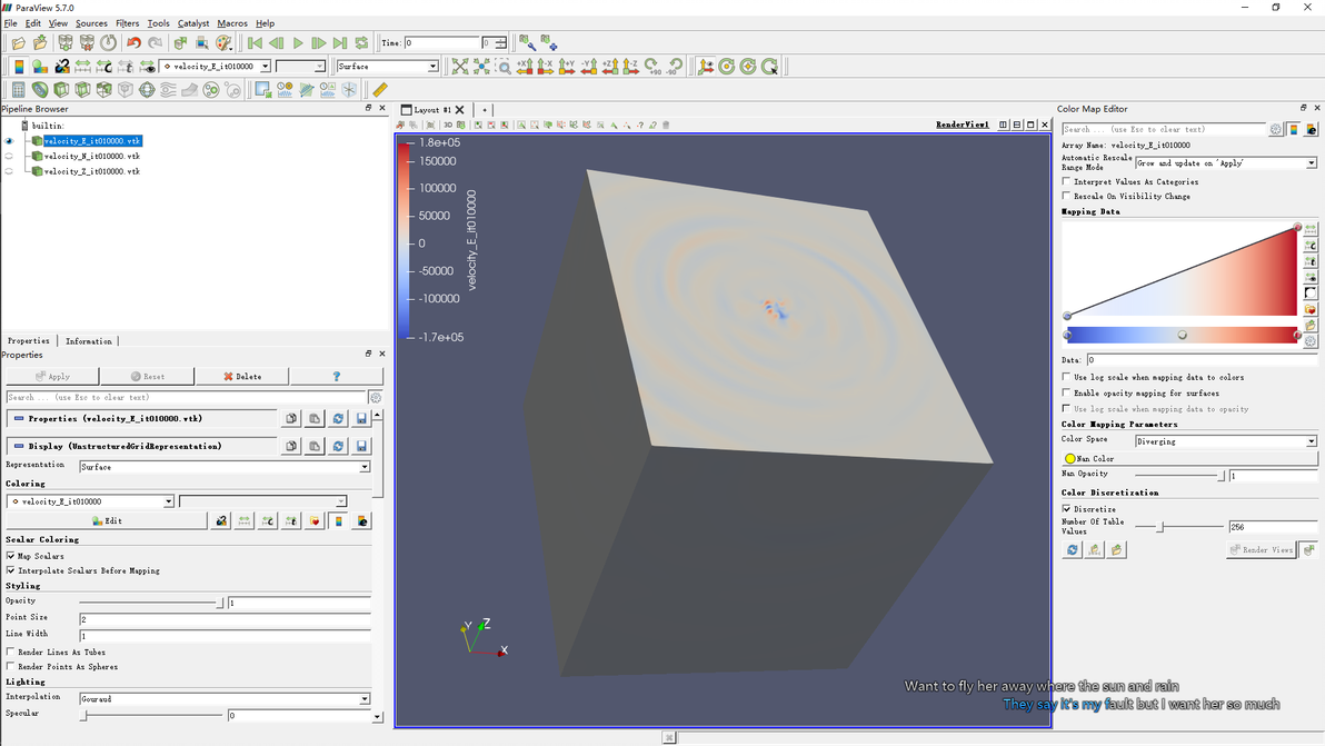 利用Paraview内置编程计算处理vtk文件 - 哔哩哔哩