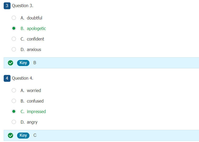 新世界交互英语第二版视听说Unit 4 Competition答案 - 哔哩哔哩
