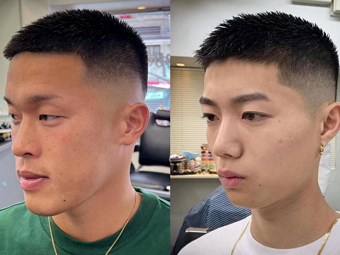 10款适合夏季的男生发型，两边剪短清爽利落，中间留长可做造型 哔哩哔哩 