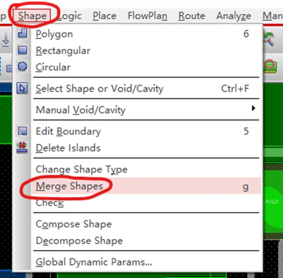 allegro中shape的一些基本操作（二）——铜皮添加网络、合并shape - 哔哩哔哩