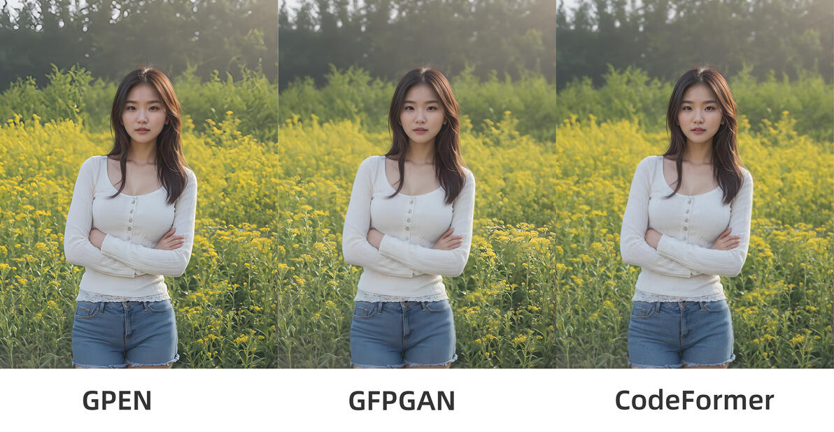 人脸修复哪家强？GPEN，GFPGAN和CodeFormer三大神器对比 - 哔哩哔哩