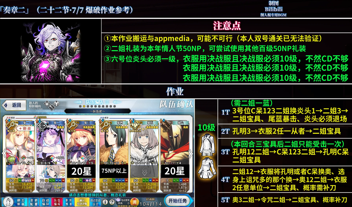 FGO奏章二图片汇总攻略 - 哔哩哔哩