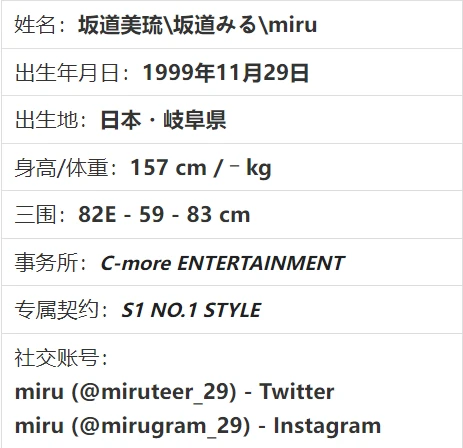 坂道美琉 坂道みる miru 【优百科#024】 - 哔哩哔哩