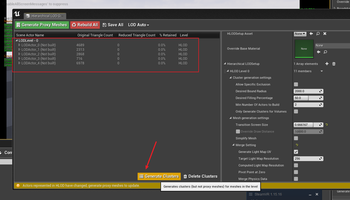 【UE4】HLOD和代理模型、实例化静态模型 - 哔哩哔哩