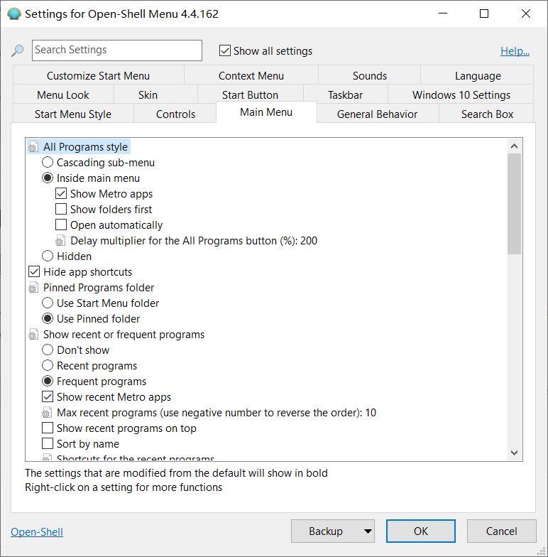 [强烈推荐软件]Open-Shell 免费开源兼容性好的经典开始菜单[个人评测] - 哔哩哔哩