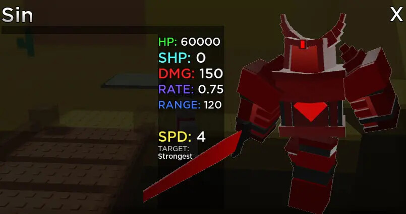 Roblox WTD v1.5 ver.1161 Ard难度敌人 - 哔哩哔哩