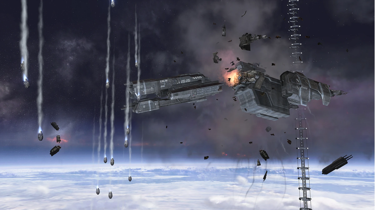 UNSC战舰介绍----卡戎级轻型护卫舰 - 哔哩哔哩