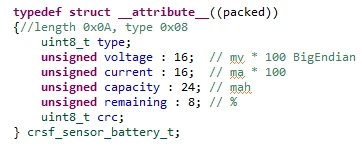 CRSF遥控协议回传数据构成 - 哔哩哔哩