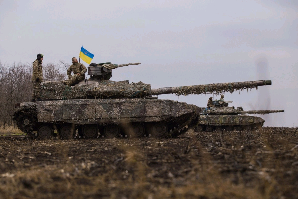 乌克兰T-64B1M主战坦克 - 哔哩哔哩