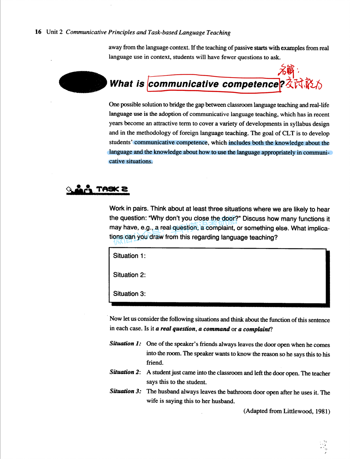 Unit 2 Communicative Principles and Task-based Language Teaching - 哔哩哔哩