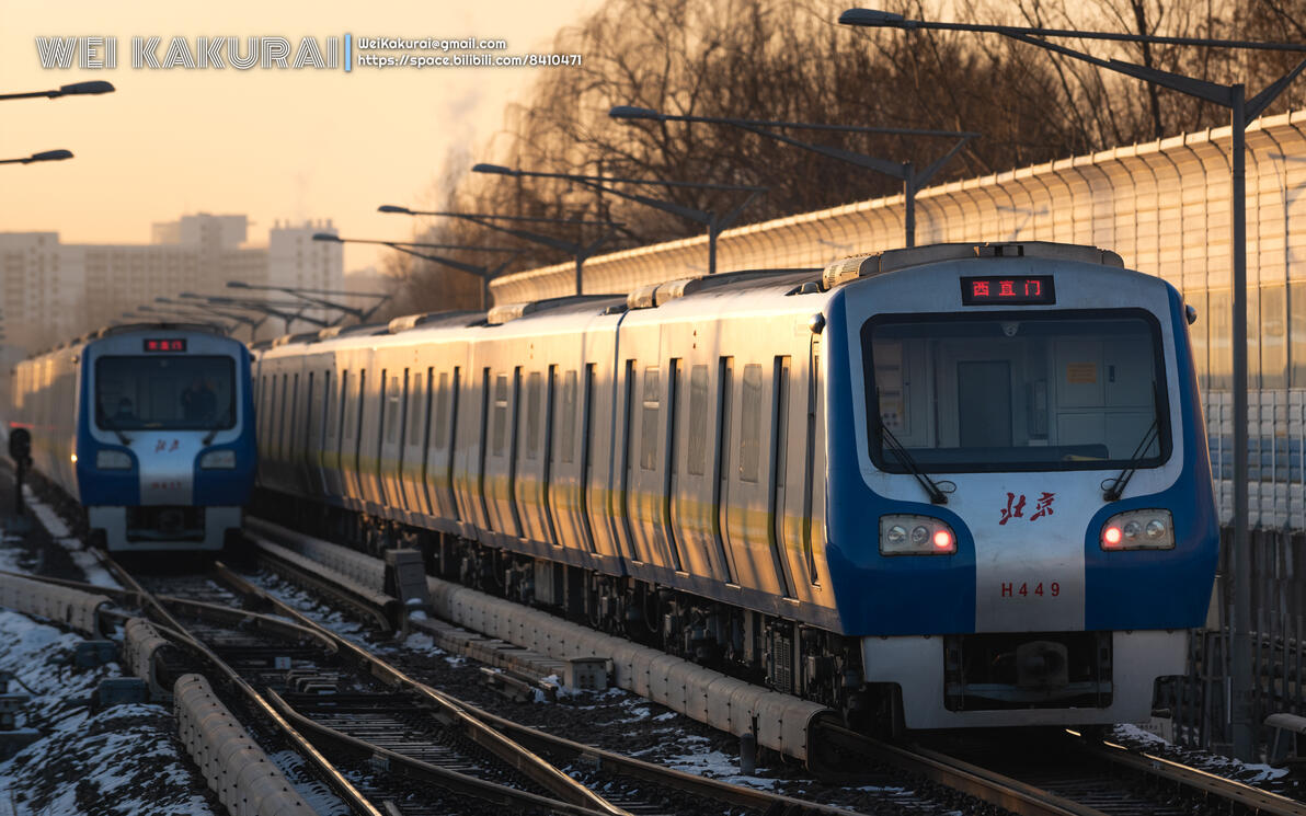 【北京地铁】13号线56组DKZ5/DKZ6型电动客车组(H401~H456)照片全集 - 哔哩哔哩