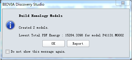 Discovery Studio官方教程（Help-Tutorials）| 同源建模介绍及教程 - 哔哩哔哩