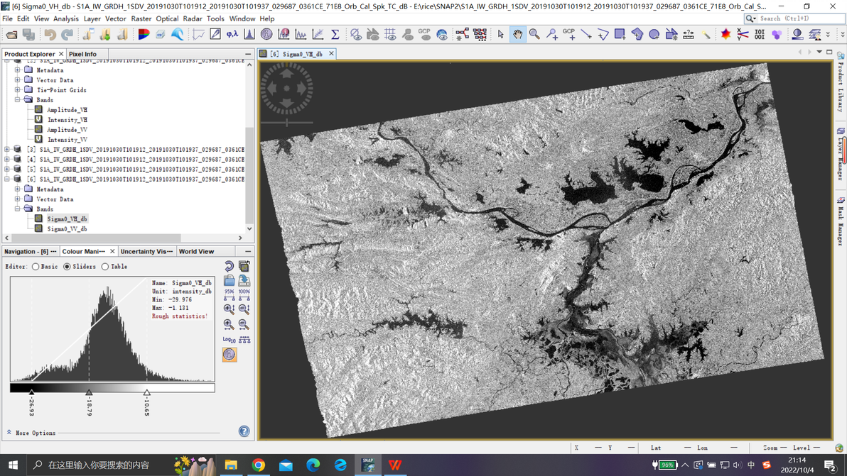 Sentinel-1 IW GRD数据预处理（SNAP） - 哔哩哔哩