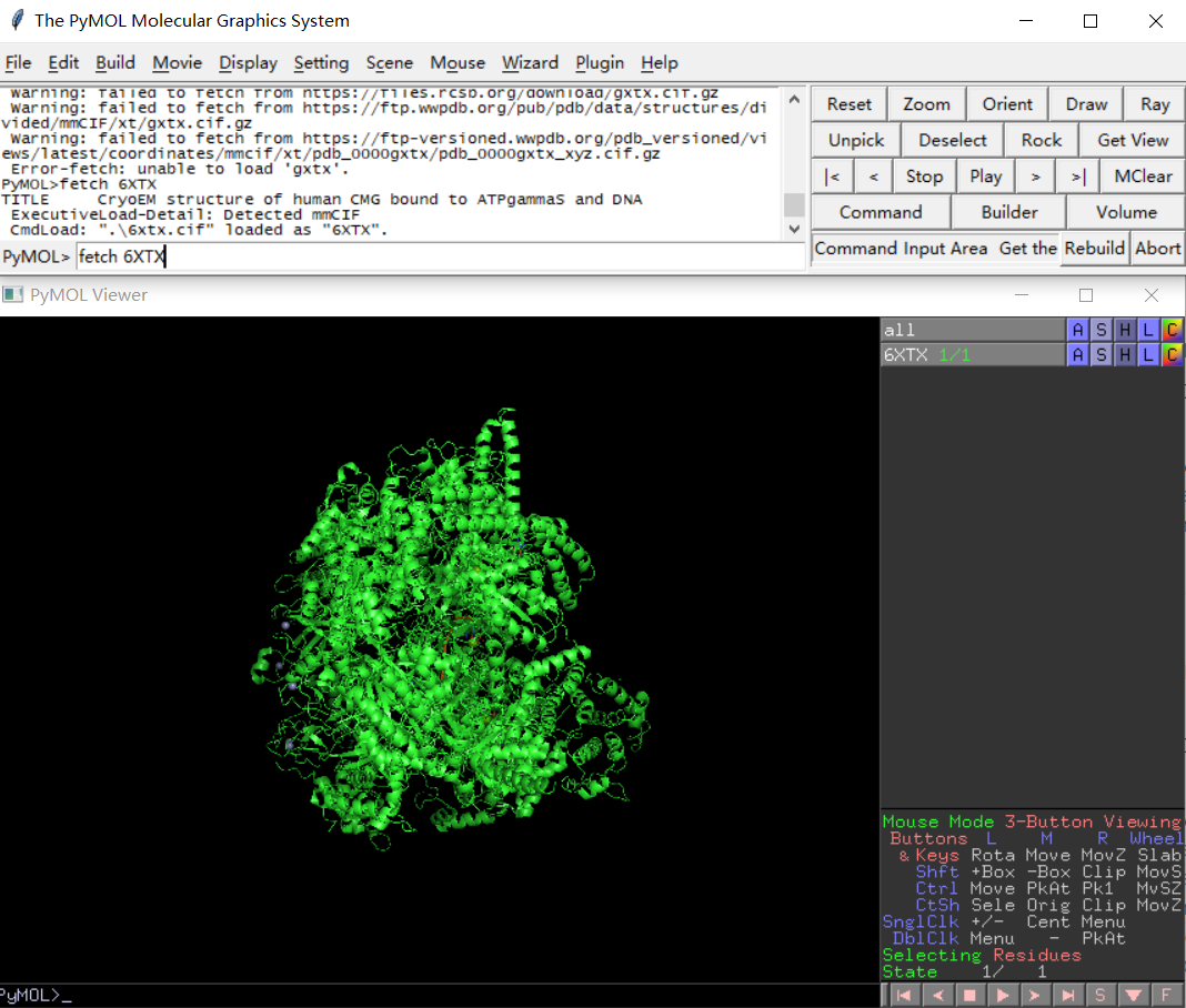 Pymol学习笔记（二）：pdb文件获得、处理与导入 - 哔哩哔哩
