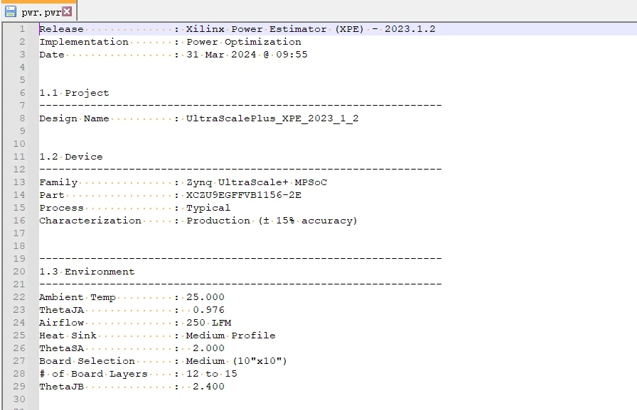 Vivado功耗基础之功耗评估器XPE使用详述 - 哔哩哔哩