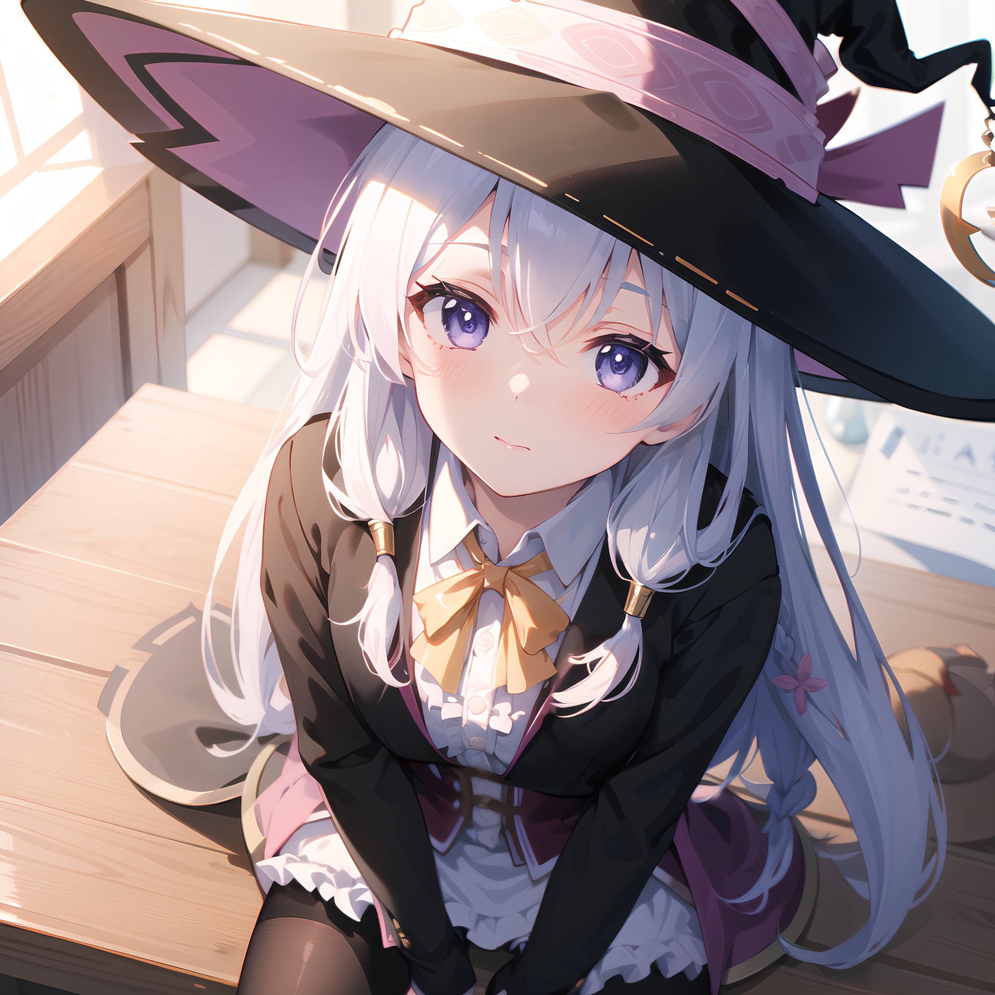 [ai绘画]Elaina,伊蕾娜！！ - 哔哩哔哩