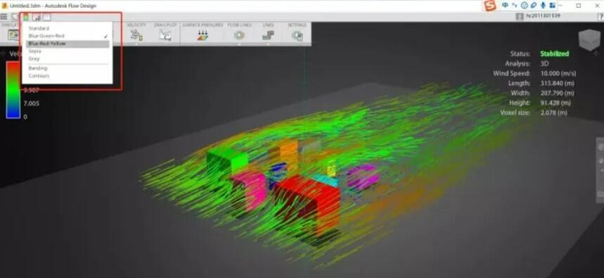 Autodesk Flow Design 建筑风环境模拟神器-3分钟带你掌握基本通风分析方法- - 哔哩哔哩