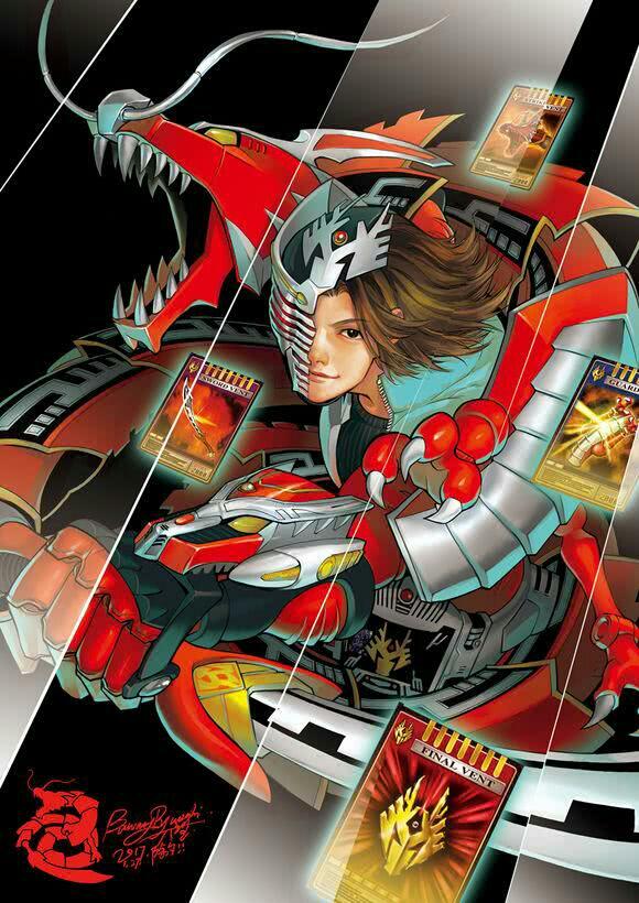 假面骑士壁纸——Ryuki(龙骑) - 哔哩哔哩