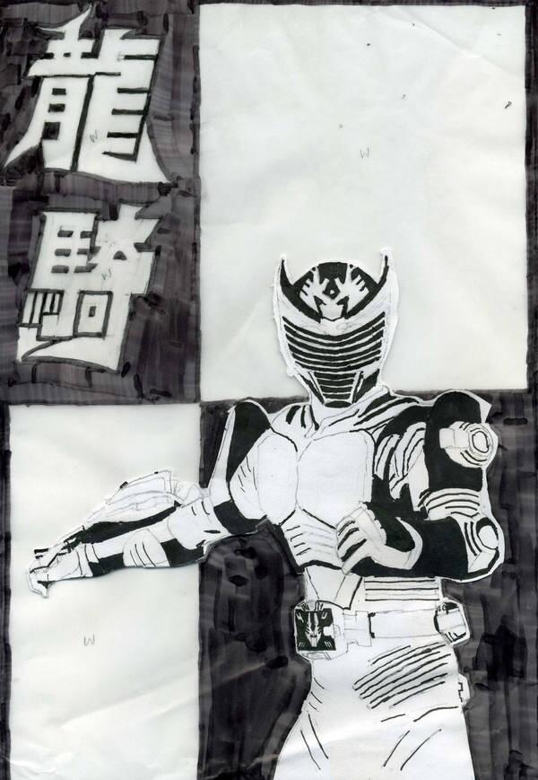 假面骑士壁纸——Ryuki(龙骑) - 哔哩哔哩