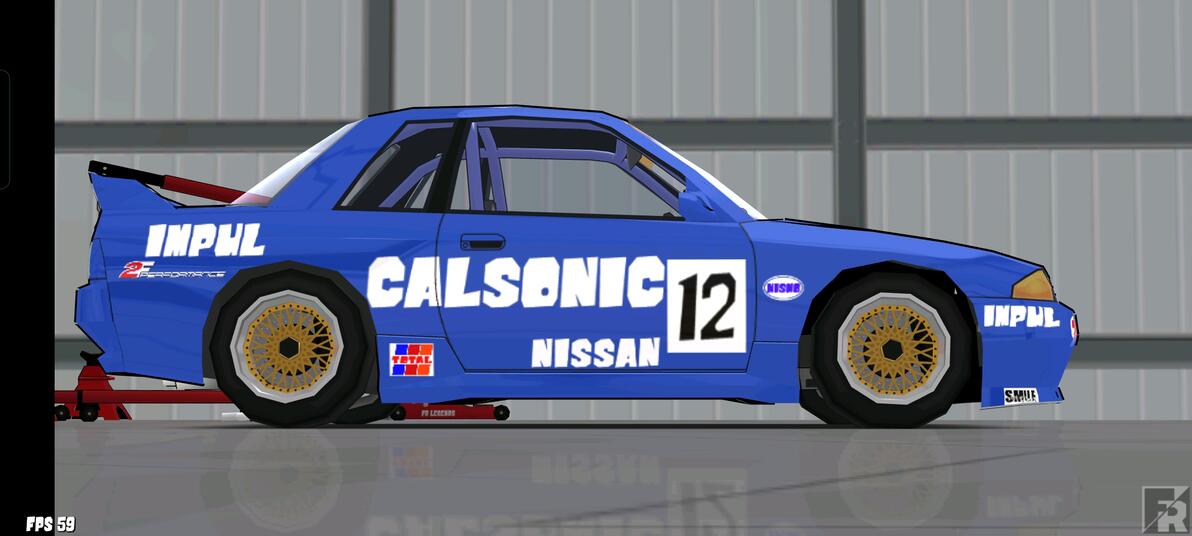 〖FRL〗CALSONIC GT-R32 JTCC'90涂装 - 哔哩哔哩