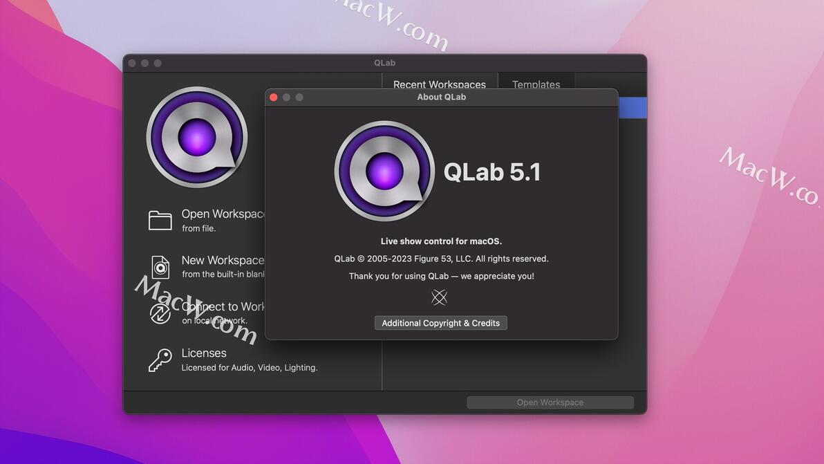 QLab Pro for Mac(mac音频剪辑软件)v5.1.0激活版 - 哔哩哔哩