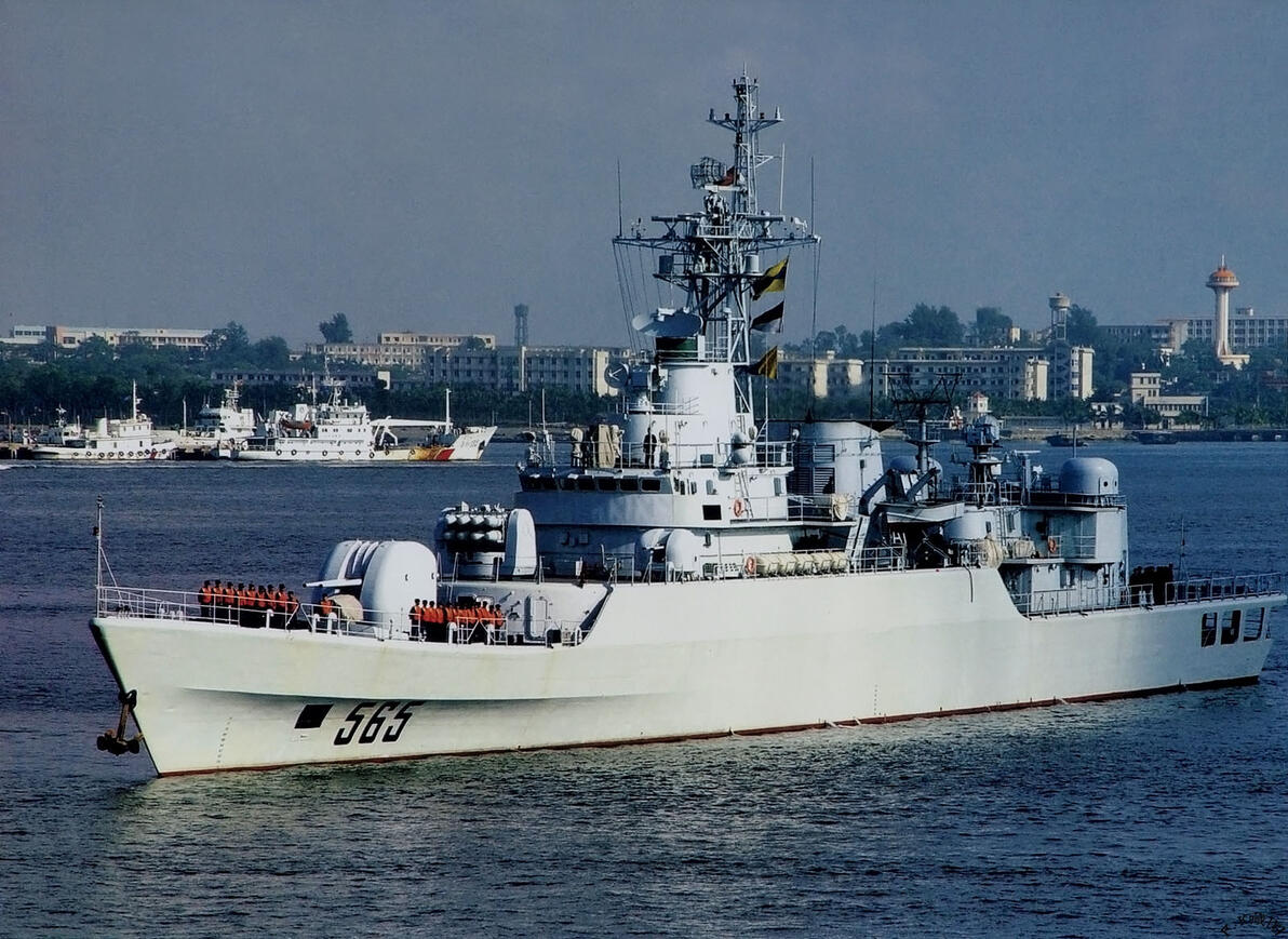 江湖传奇——中国海军053H/H1/H2系列护卫舰概览（下） - 哔哩哔哩