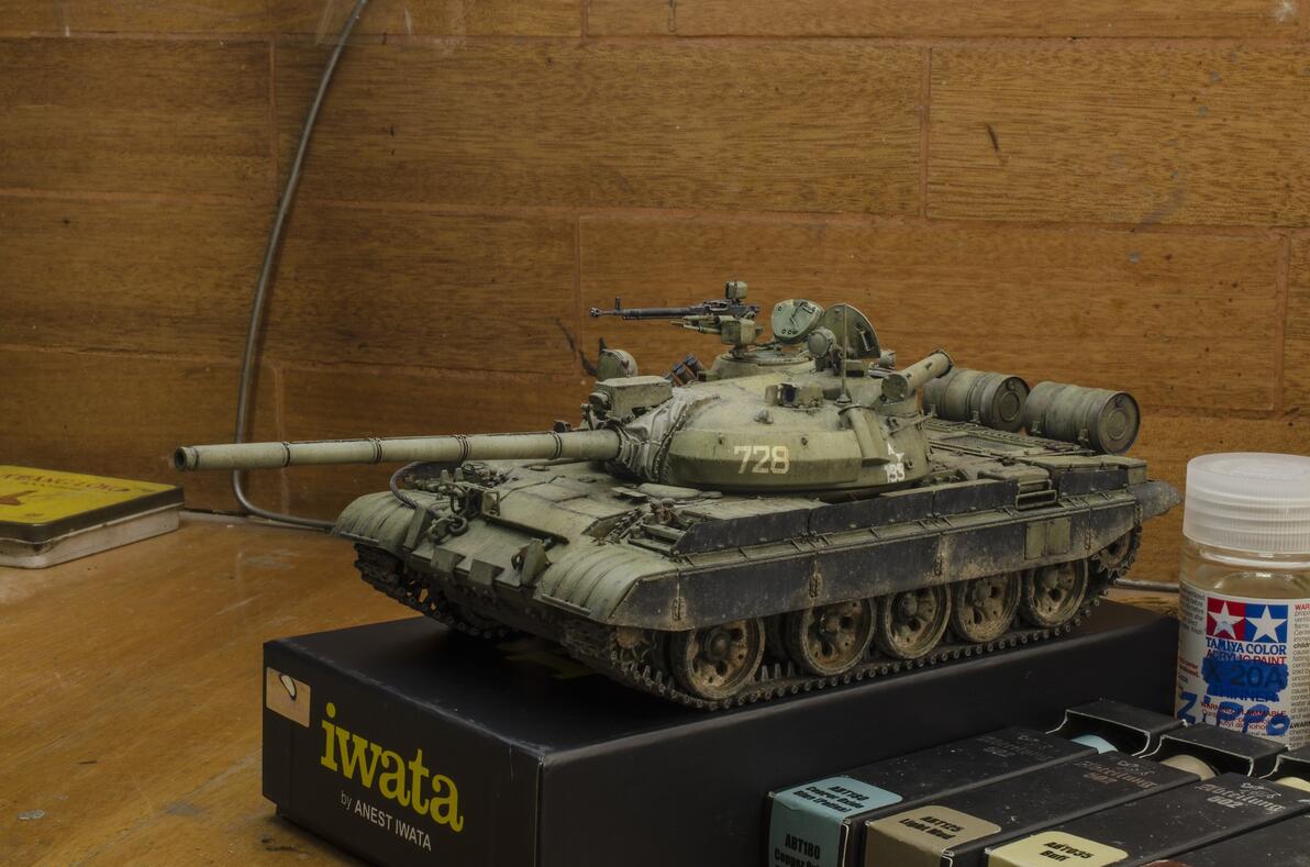 冷战钢铁眉毛——T55AM中型坦克 - 哔哩哔哩