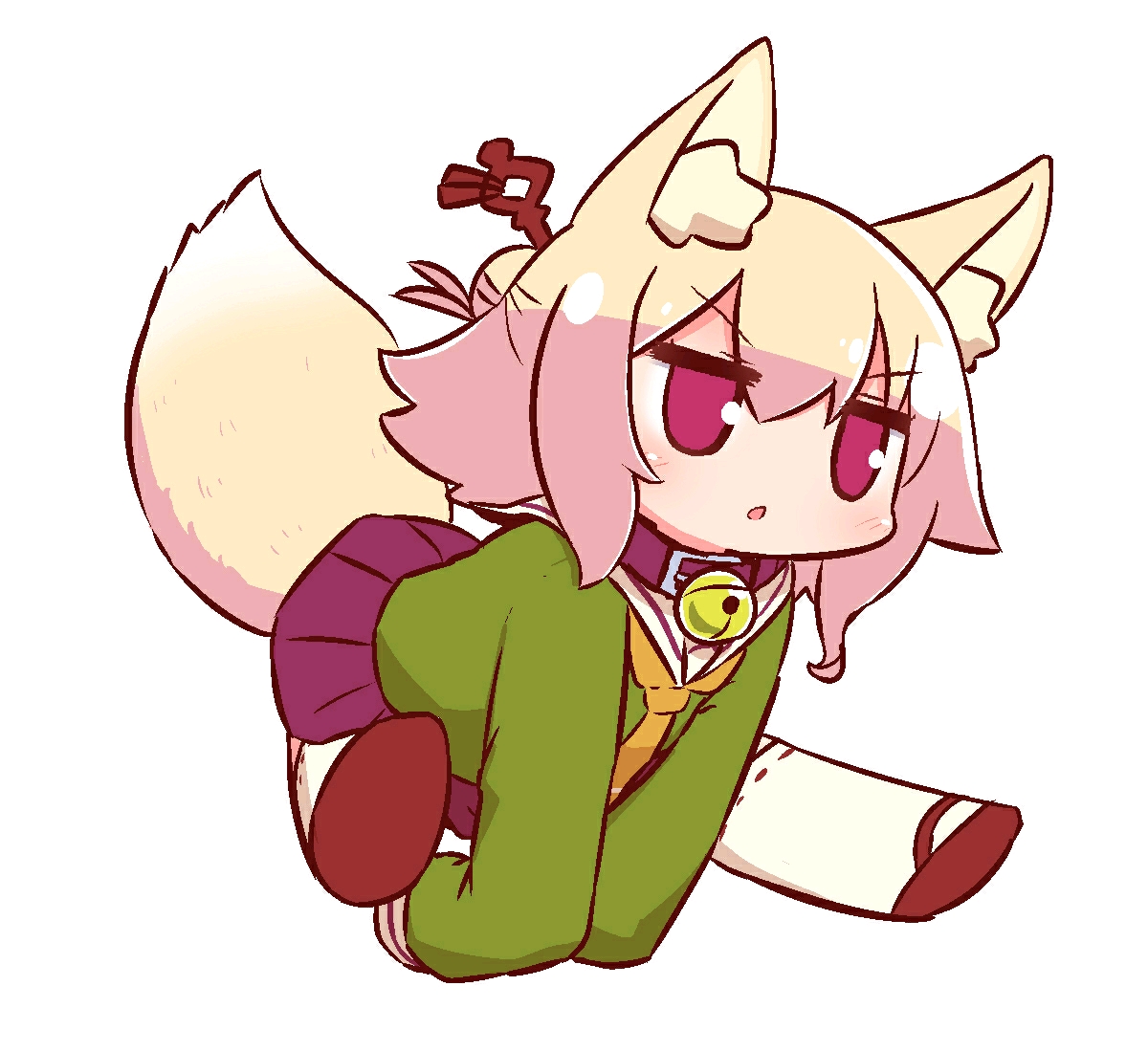 【kemomimi酱第十一栏】ケモミミちゃん小狐狸图片分享画师：ながユー - 哔哩哔哩