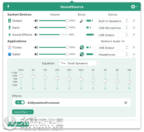 音频控制工具：SoundSource for Mac - 哔哩哔哩