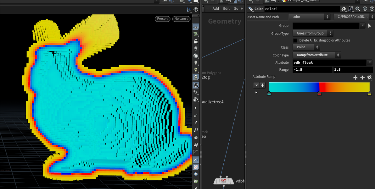 [Houdini] VDB from Polygons - 哔哩哔哩